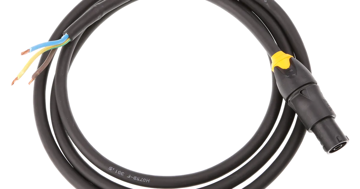 Mains Cable powerCON TRUE1 In/Open Ended, EU 2m, Outdoor