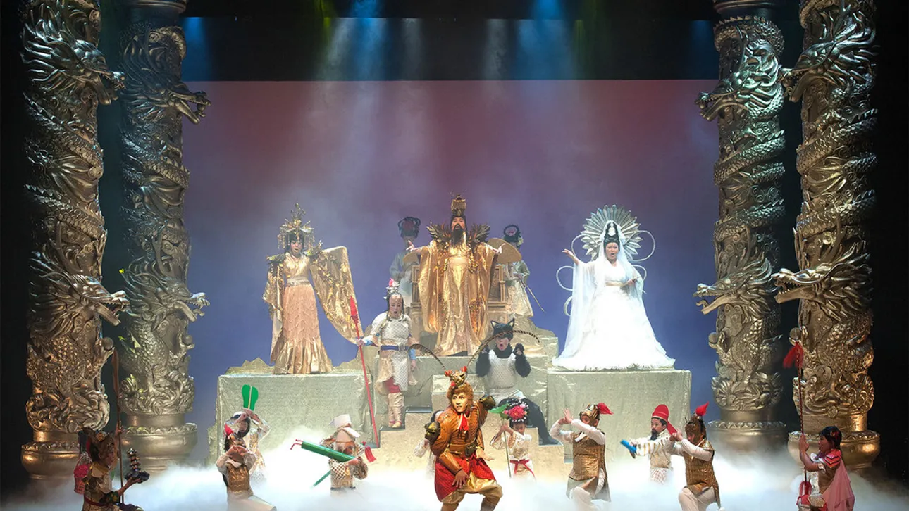 Monkey Goes West with Robe