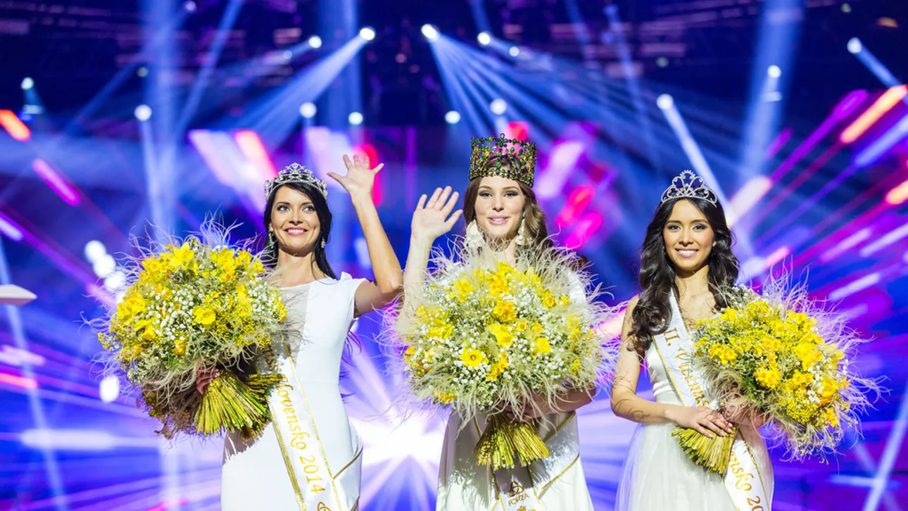 Robe Is Bright & Beautiful for Miss Slovakia 2014