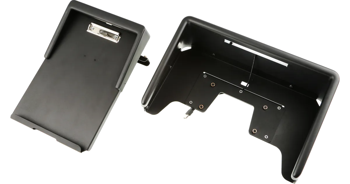 Monitor Shield and Note Holder for RoboSpot BaseStation