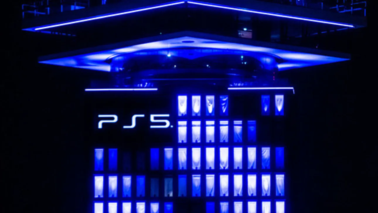 Robe Lights ADAM Tower for PS5 Launch Event