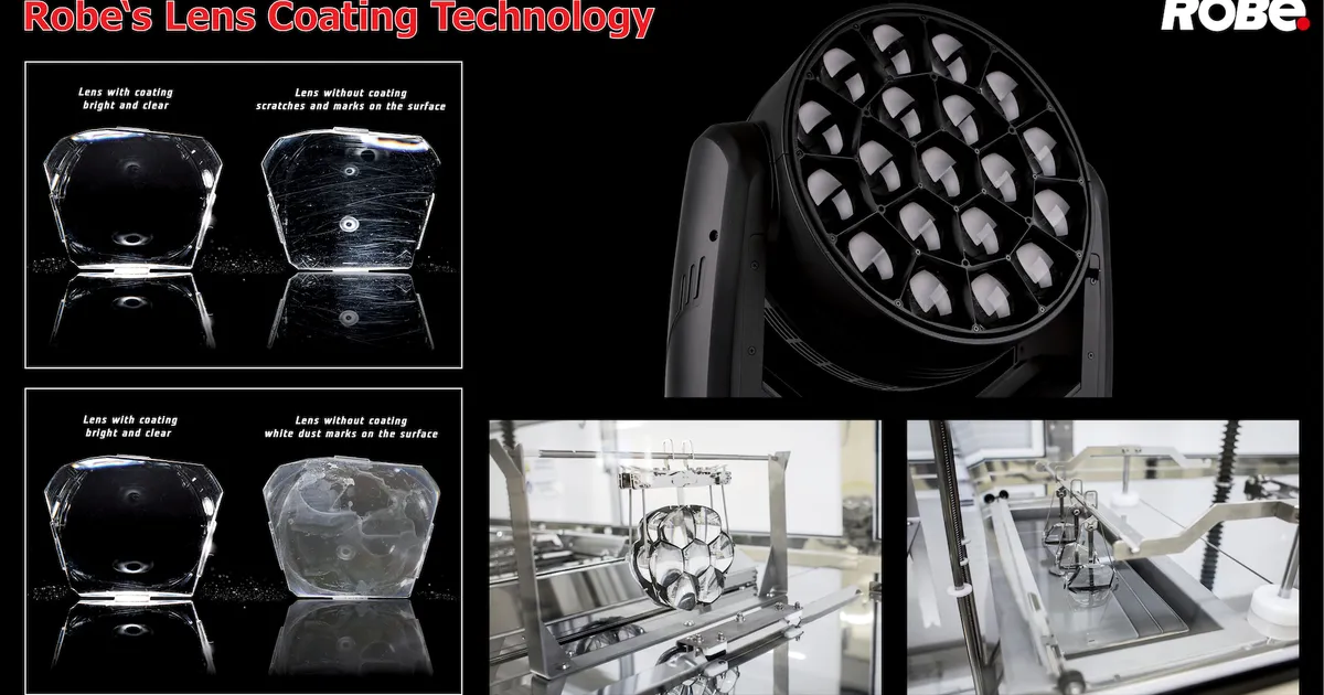 Innovation | RLCT™ - Robe lens coating technology